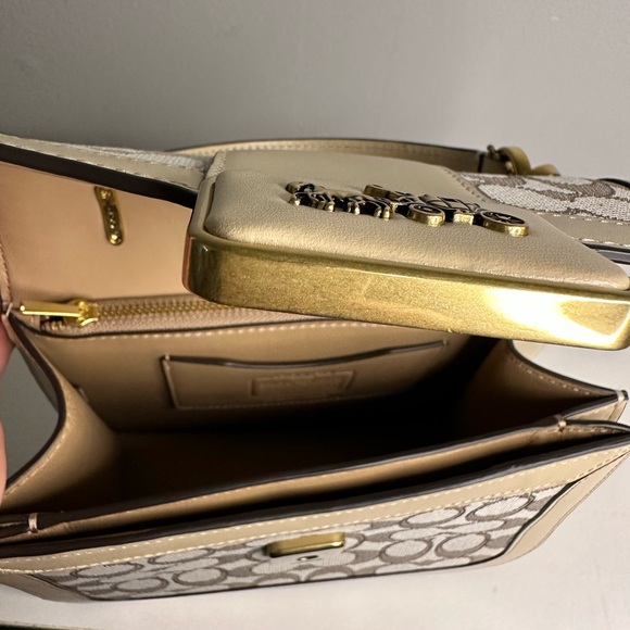 Coach | Bags | Coach Ali Top Handle In Signature Jacquard | Poshmark